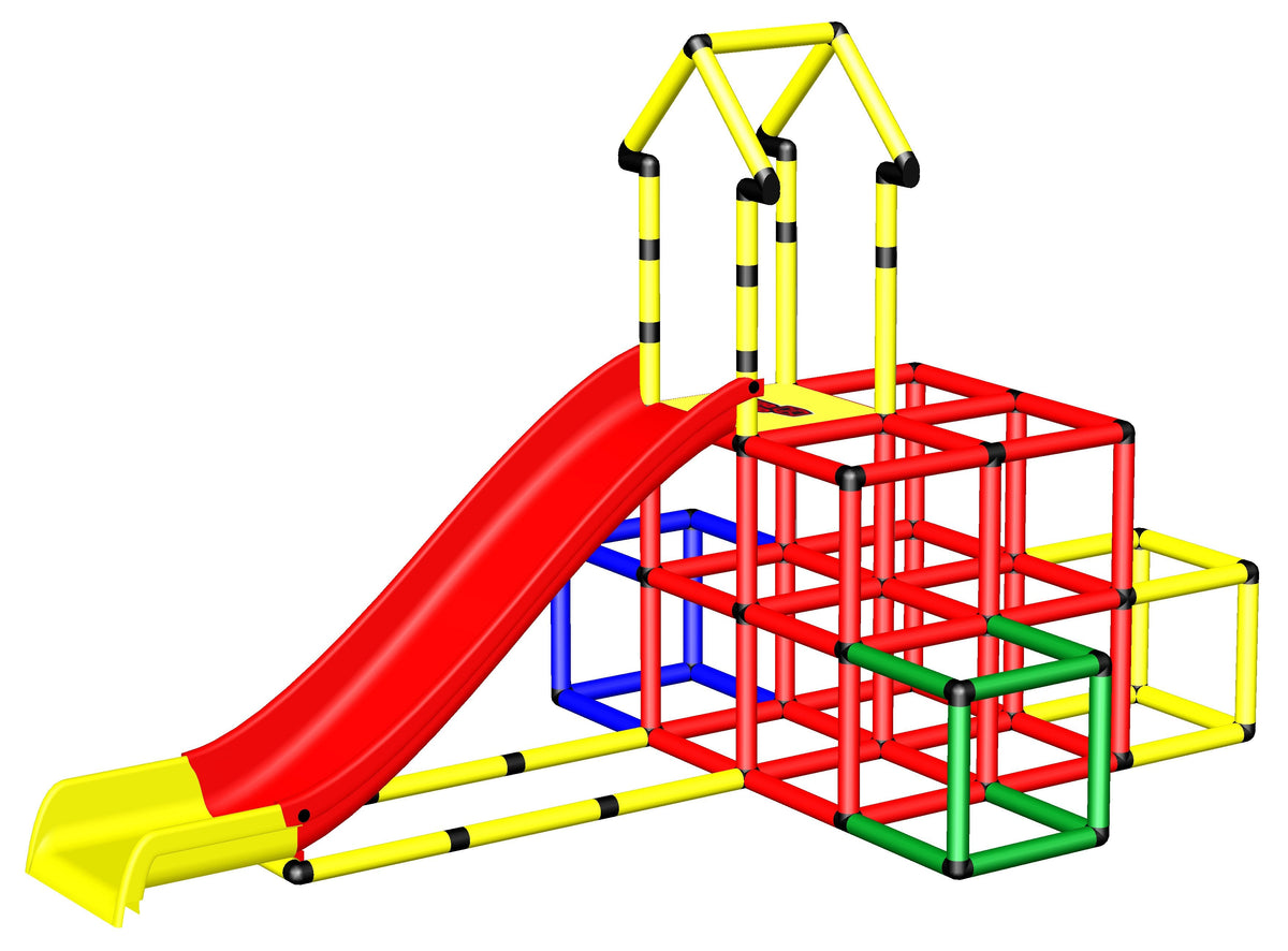 Climbing Cube with Modular Slide – QUADRO 中国店
