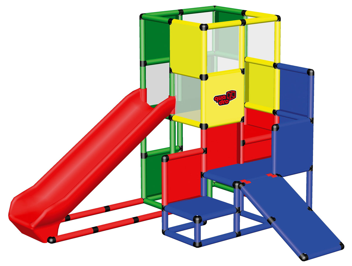 Play Tower with Integrated Slide and Baby Slide – QUADRO 中国店